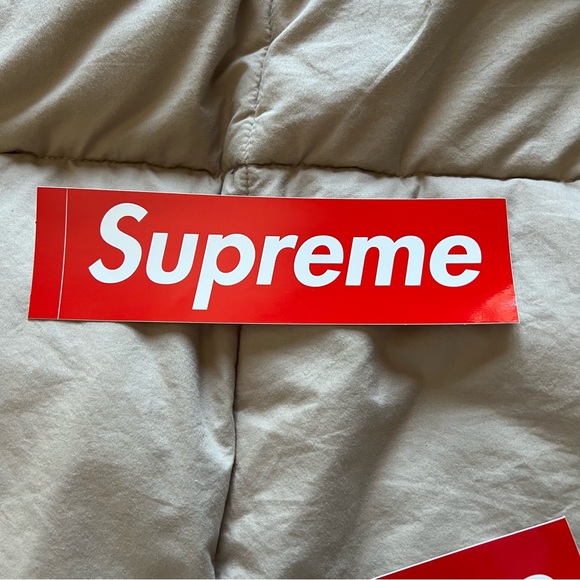 Supreme | Accessories | Supreme Logo Sticker | Poshmark